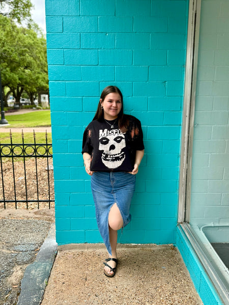Misfits Skull Tee – The Salted Hippie Boutique