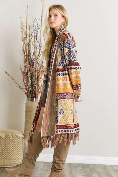 Aztec Tribal Cardigan – The Salted Hippie Boutique