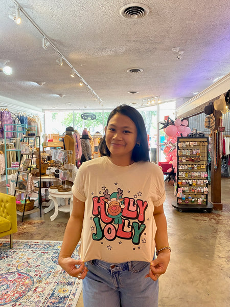 Holly Jolly Tee – The Salted Hippie Boutique