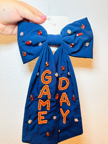 Game Day Bow – The Salted Hippie Boutique