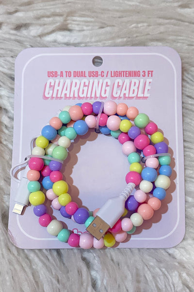Fancy Beaded Phone Charger – The Salted Hippie Boutique