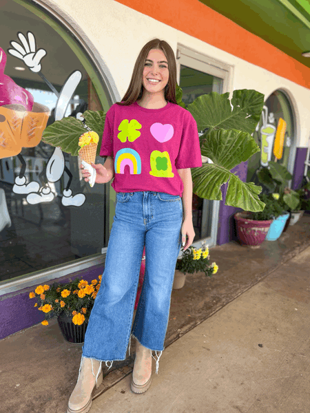 Lucky Charm Tee – The Salted Hippie Boutique