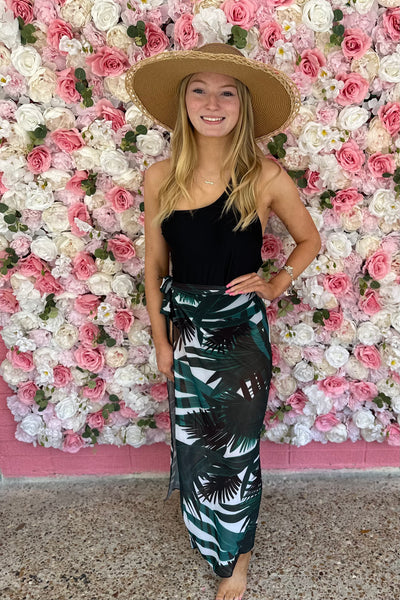 Palm Cover Up Skirt – The Salted Hippie Boutique