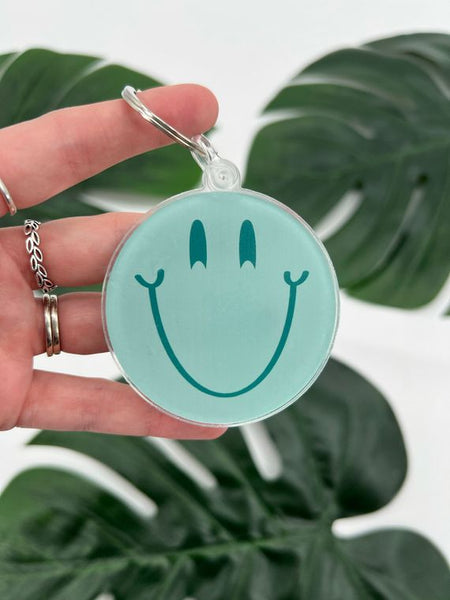 Smiley Key Chain – The Salted Hippie Boutique